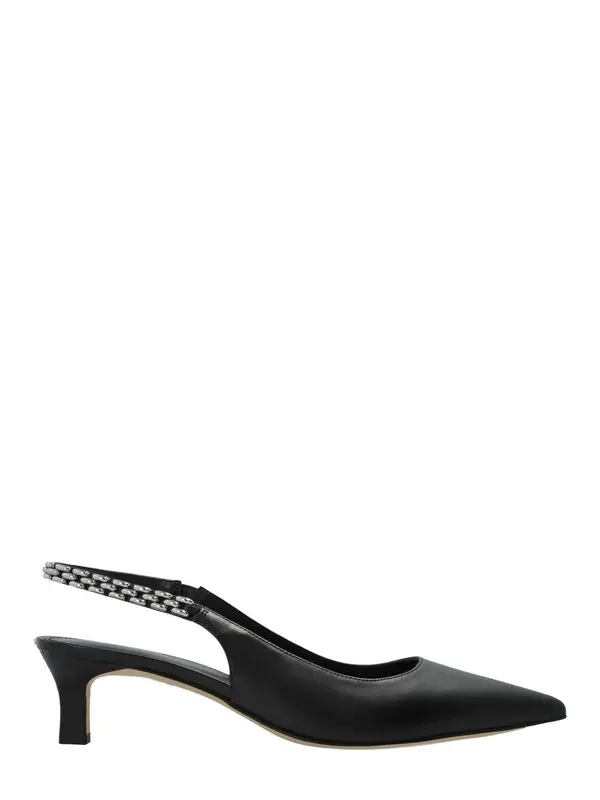 Michael Kors Marcia Heeled Slingbacks - Black