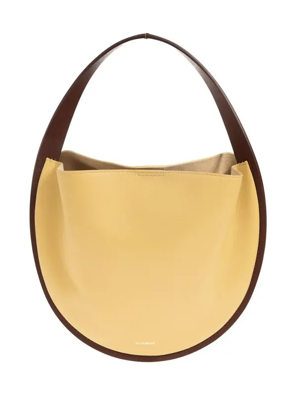 JIL SANDER Pivot Top Handle Bag - Yellow