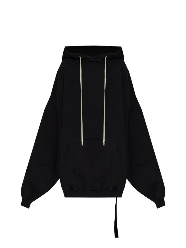 Rick Owens Hooded Sweatshirt - Black