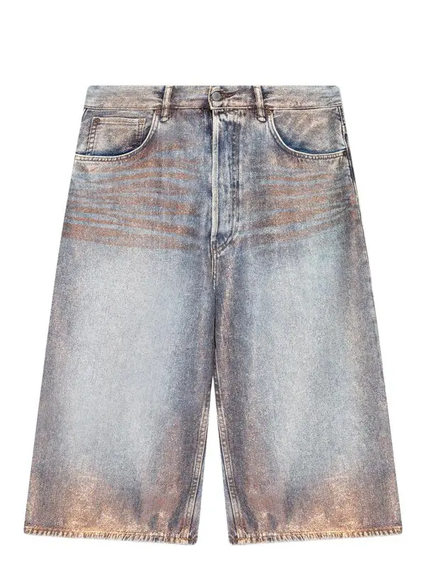 Acne Studios Denim Bermuda Shorts - Blue