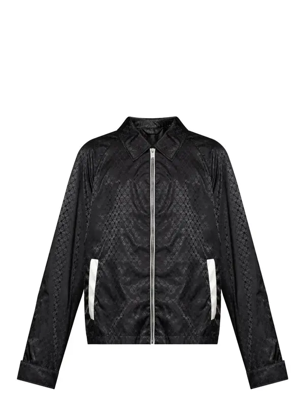 Alexander McQueen Skull Motif Lightweight Jacket - Black