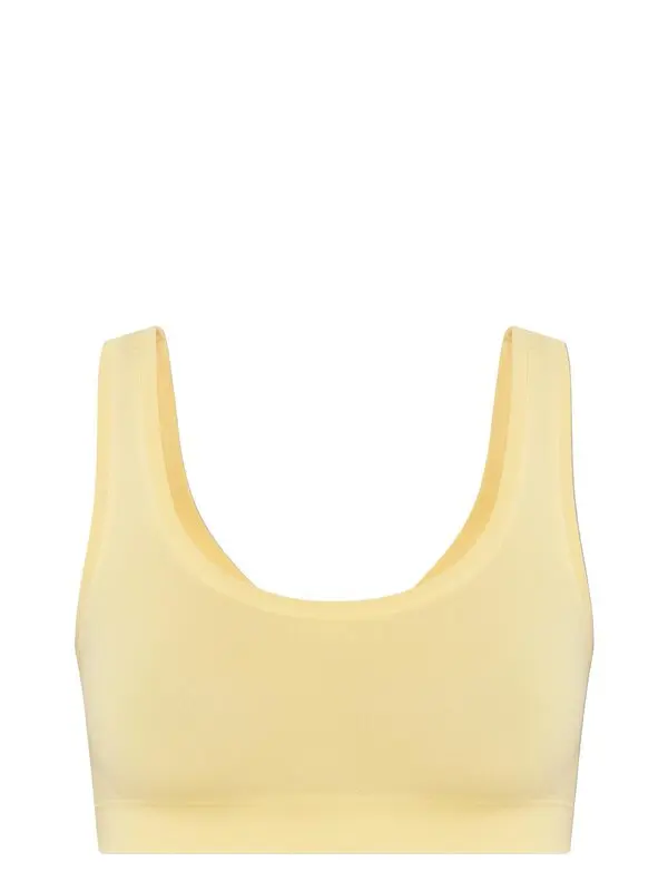 Hanro Bra From The `touch Feeling` Collection - Yellow