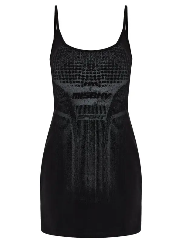 MISBHV Logo Mini Dress - Black