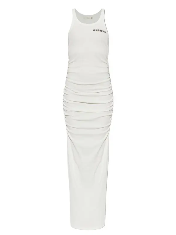 MISBHV Logo Dress - White
