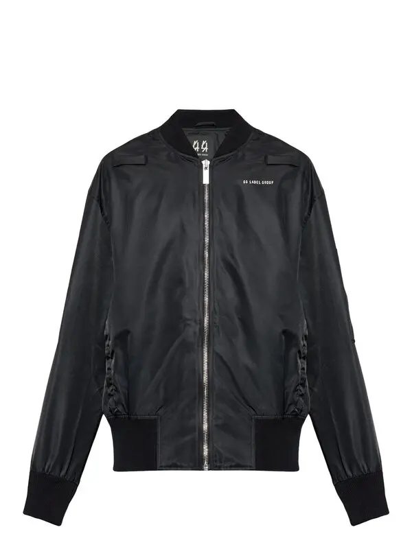 44 LABEL GROUP Bomber Jacket - Black