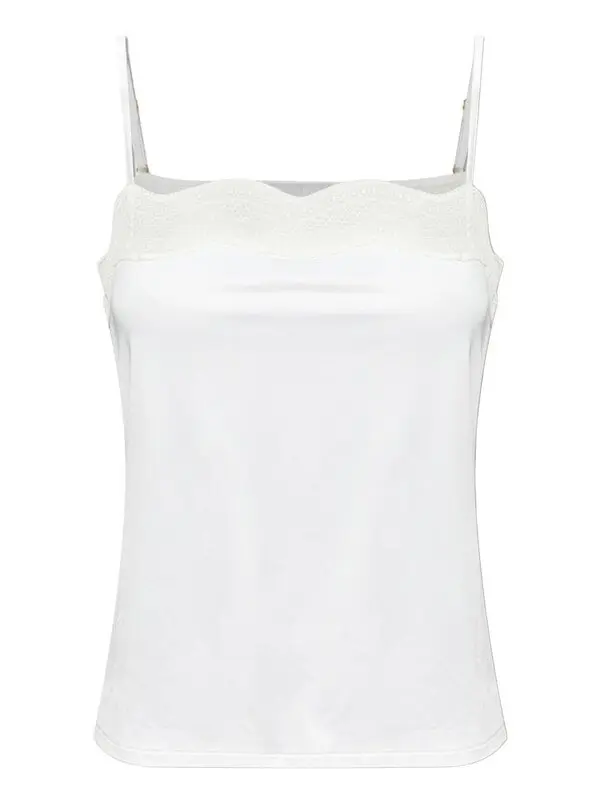 Hanro Cira Lingerie Top - White