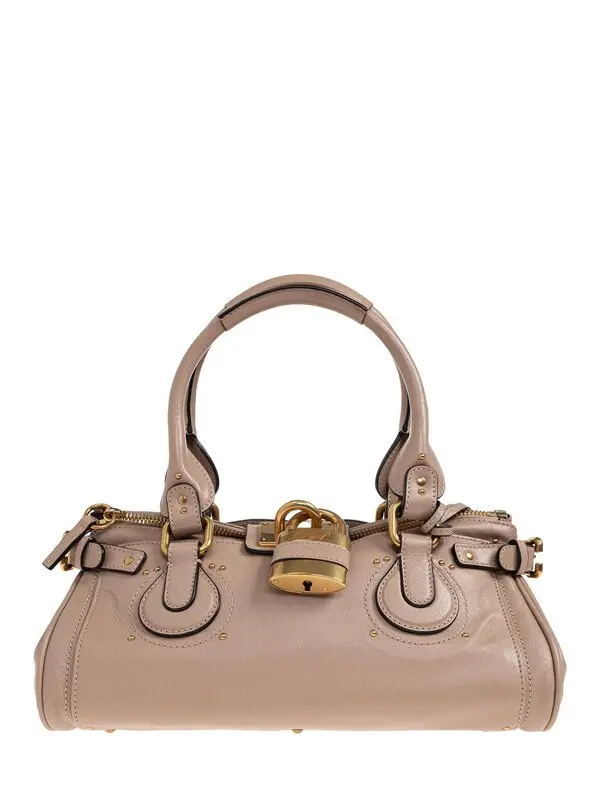 Chloé Paddington Handbag - Beige