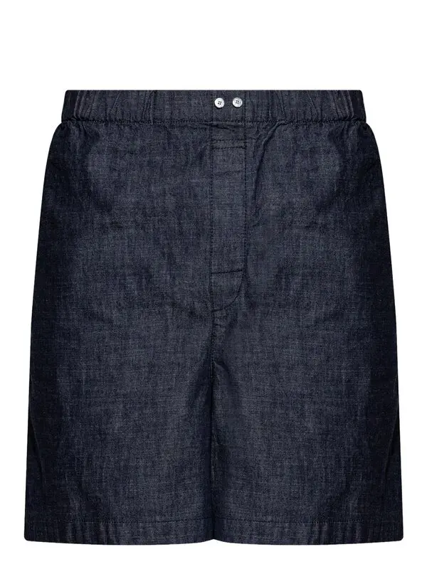 Acne Studios Shorts With Pockets - Navy Blue