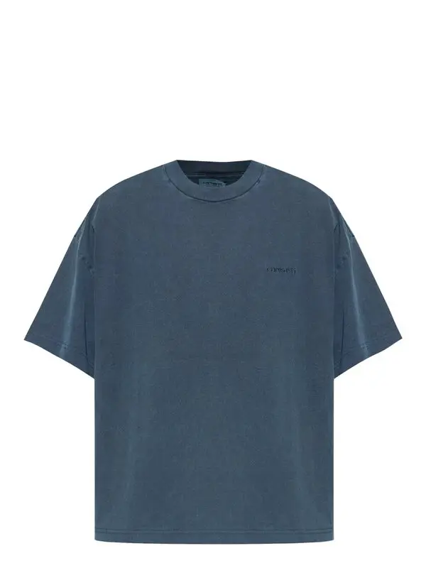 Carhartt Work In Progress T-shirt 'benton - Navy Blue