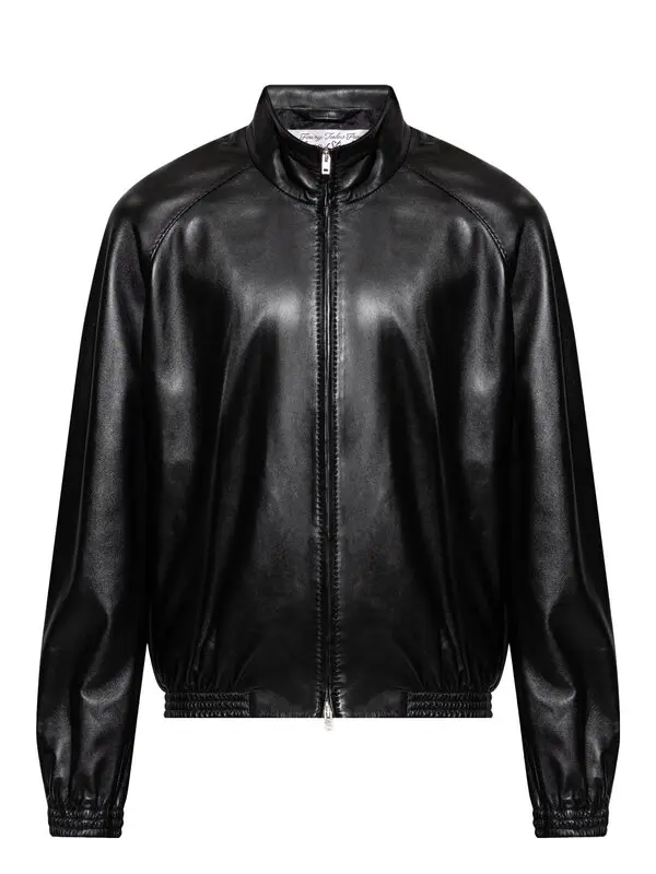 Acne Studios Leather Jacket - Black