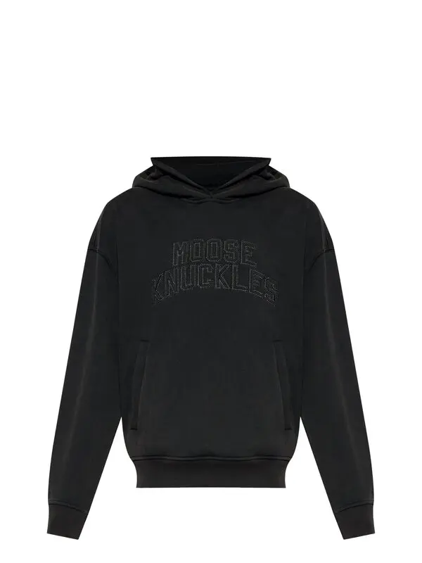 Moose Knuckles True North Hoodie - Black