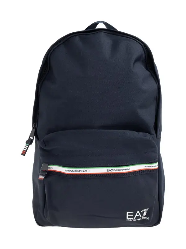 EA7 Backpack With Logo - Navy Blue