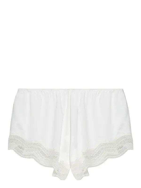 Hanro Cira Collection Lingerie Shorts - White
