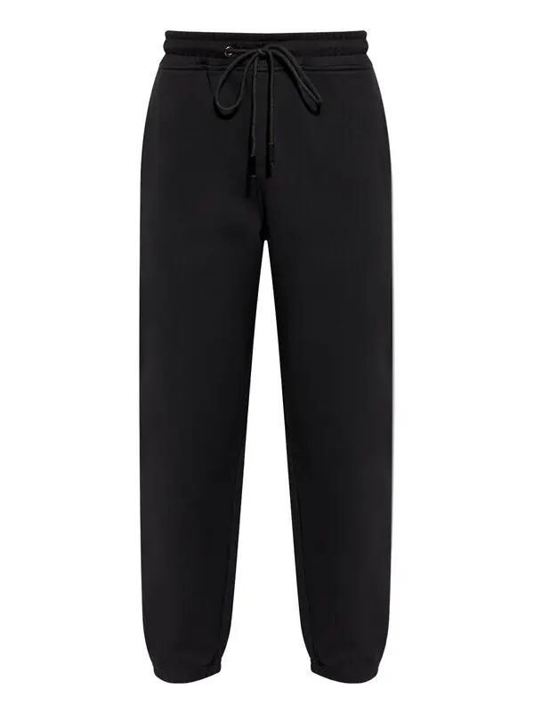Iceberg Sweatpants With Cuffed Legs - Black