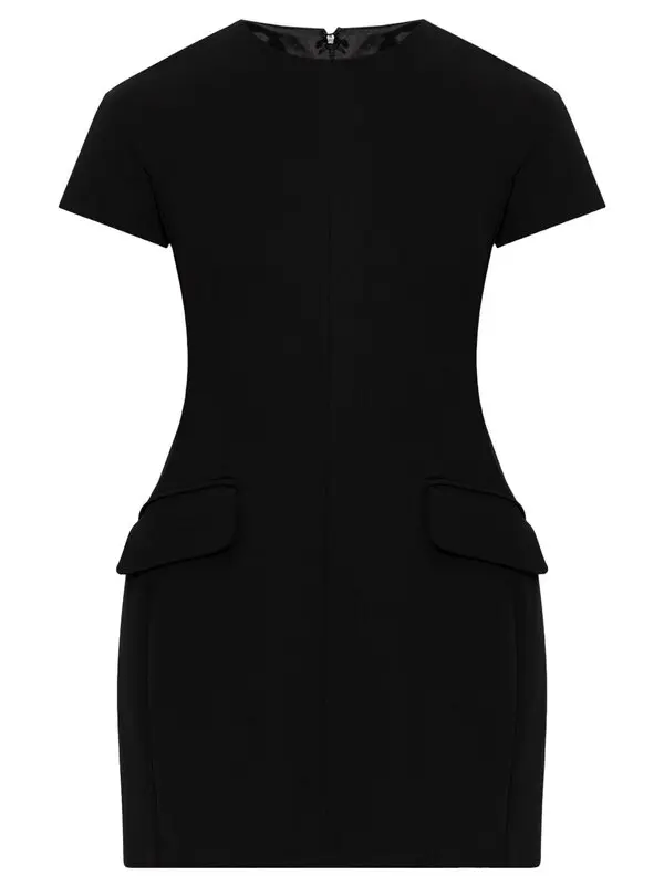 Sportmax Fitted Mini Dress - Black
