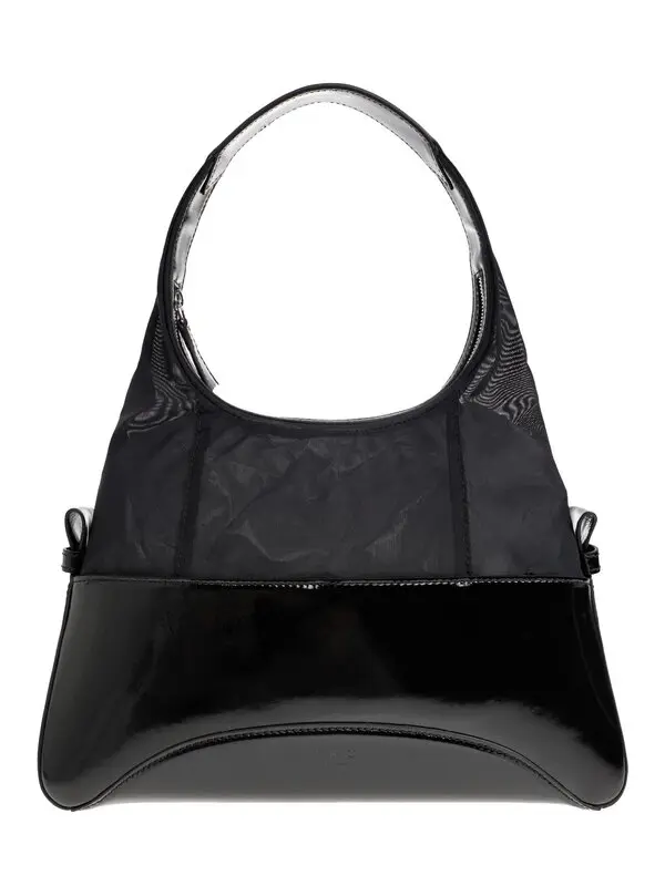IRO PARIS Tandem Gloss’ Shoulder Bag - Black