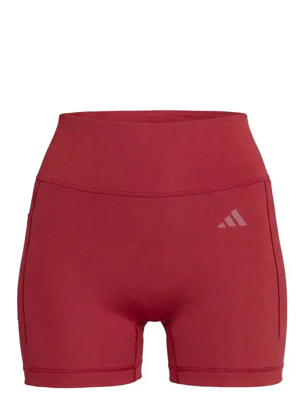 Adidas X Entire Studios Fitted Bike Shorts - Red