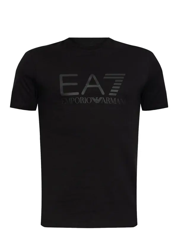 EA7 T-shirt With Logo - Black