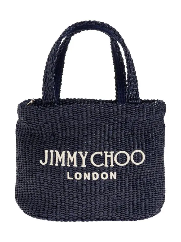 JIMMY CHOO Beach Mini Handbag - Navy Blue