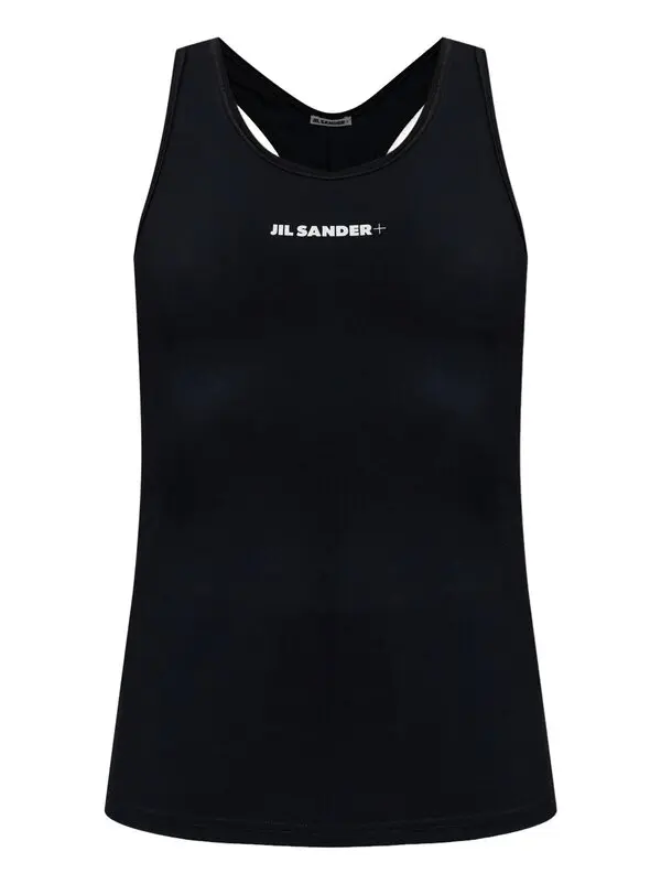 JIL SANDER Strappy Top - Black