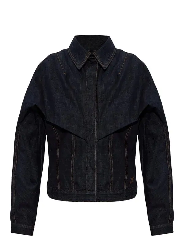 Jacquemus Chale’ Denim Jacket - Navy Blue