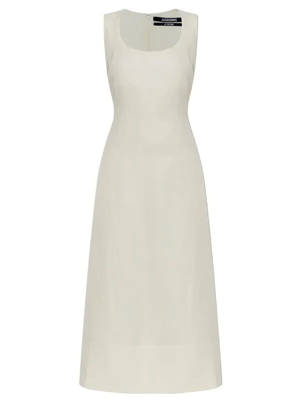 Jacquemus Tablier Dress - Cream