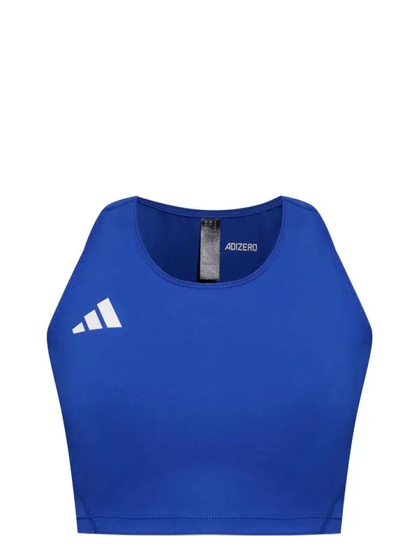 Adidas Adizero Cropped Top - Blue