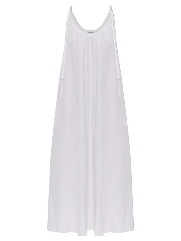 ANINE BING Flora Maxi Dress - White