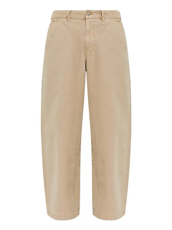 ALLSAINTS Jackson Wide Leg Jeans - Beige
