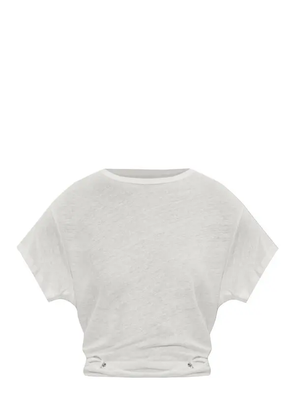 IRO PARIS Sorenza' Linen Top - White