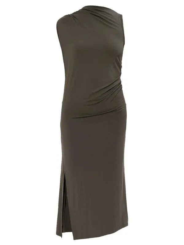 IRO PARIS Zahara Asymmetrical Dress - Green