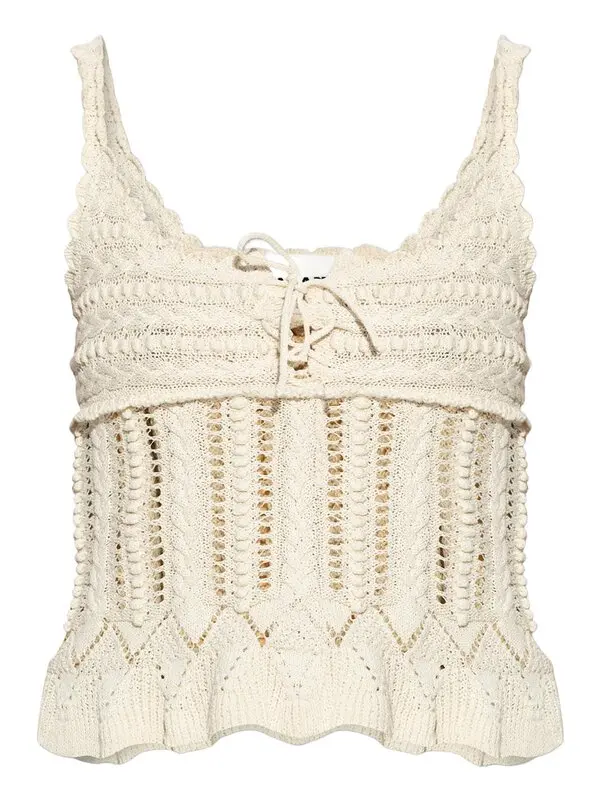 MARANT ETOILE Neves’ Top - Cream