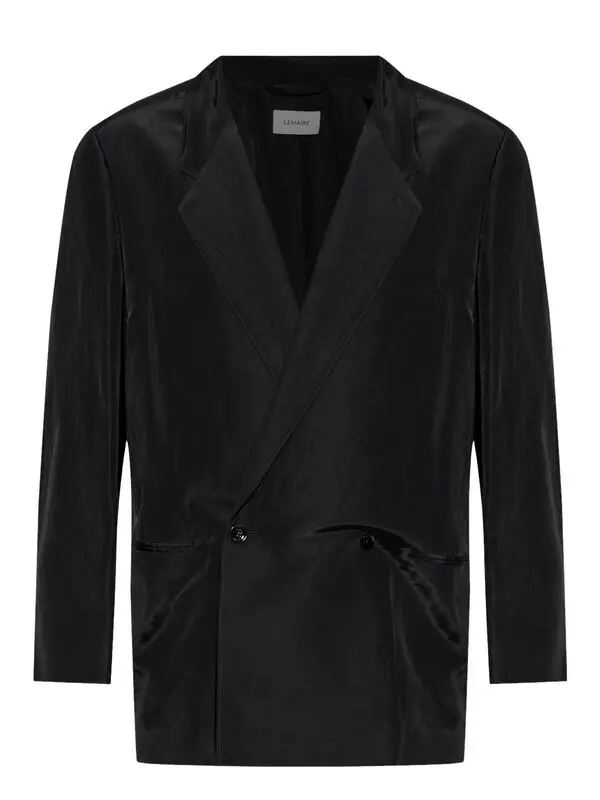 LEMAIRE Double-breasted Blazer - Black