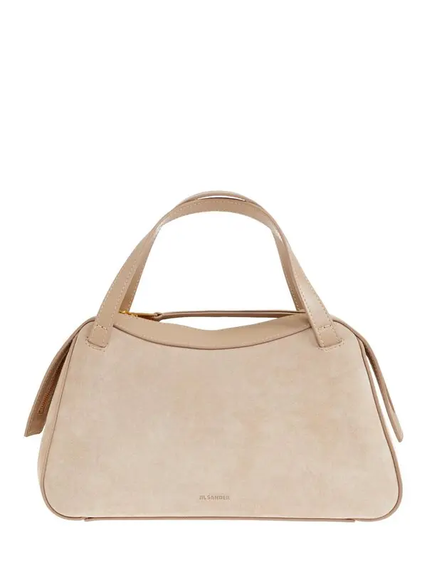 JIL SANDER Leather Handbag - Beige