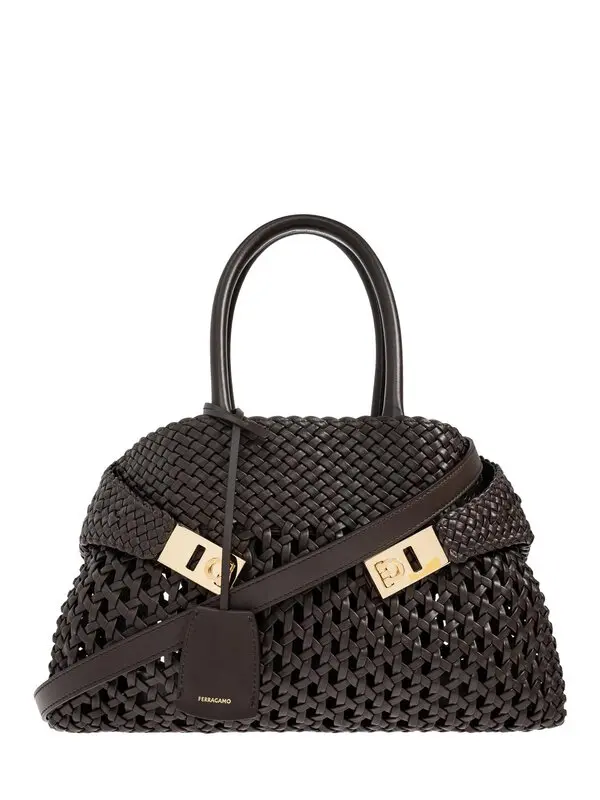 FERRAGAMO Hug Handbag - Brown
