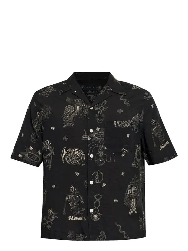 ALLSAINTS Terra" Shirt - Black