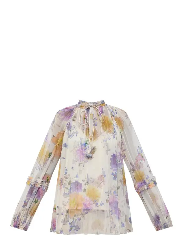 Zimmermann Floral Motif Top - Multicolour