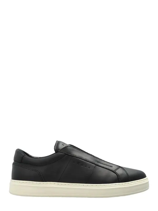Hogan H-tv Leather Sneakers - Black