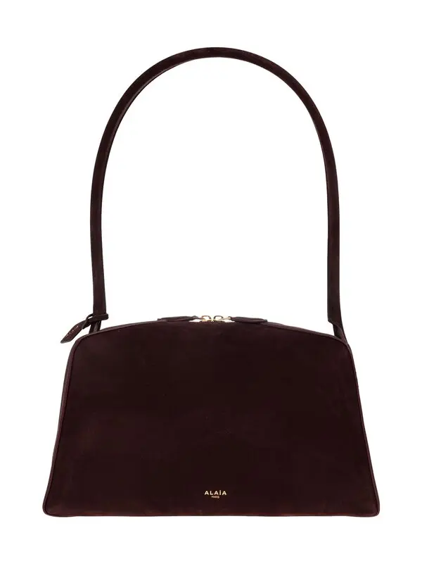 Alaïa Le Bouledogue Shoulder Bag - Burgundy