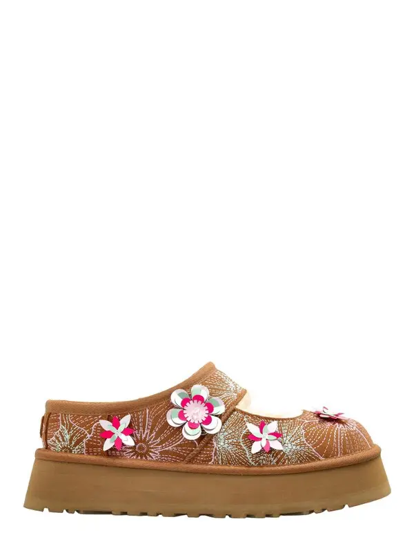 UGG Bea Mary Jane Meadow Shoes - Brown