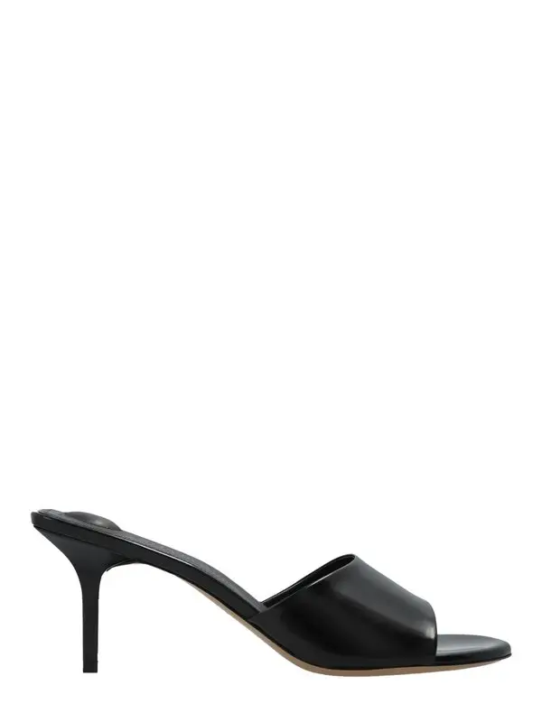 Jacquemus Cubisto Heeled Mules - Black