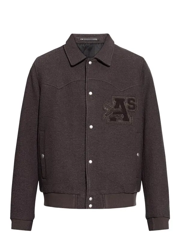 ALLSAINTS Royce' Wool Jacket - Brown