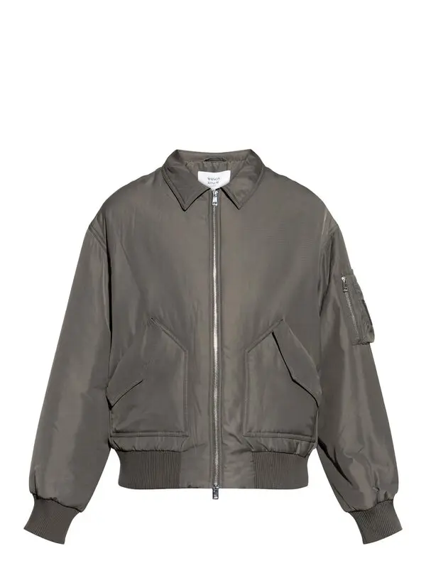 Maison Kitsuné Insulated Bomber Jacket - Green