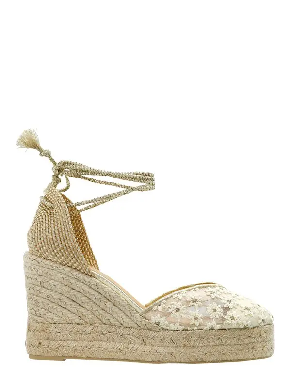 CastaÑer Clair Wedge Espadrilles - Beige