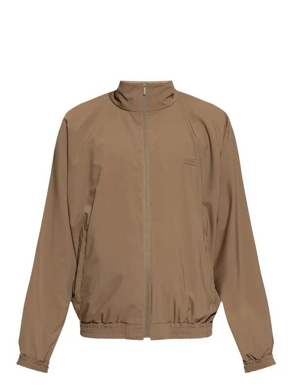 FERRAGAMO Reversible Jacket With Logo - Brown