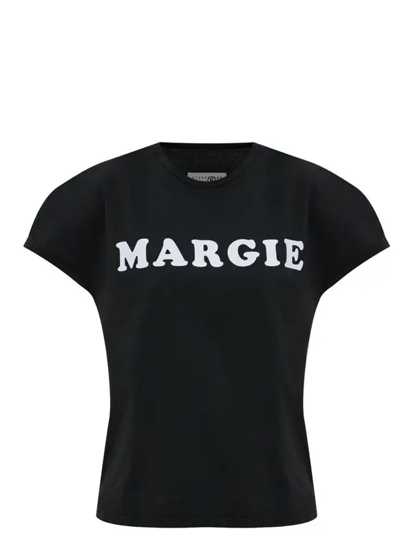 MAISON MARGIELA Logo T-shirt - Black