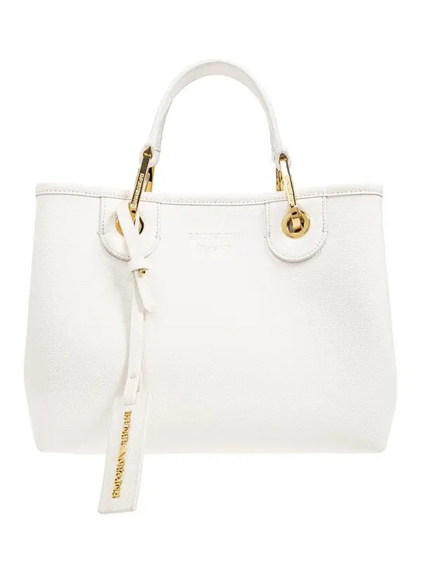 Emporio Armani Eco-leather Handbag - White