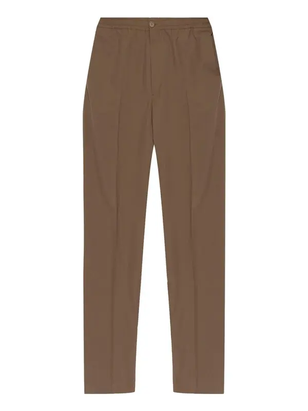FERRAGAMO Wool Trousers - Brown