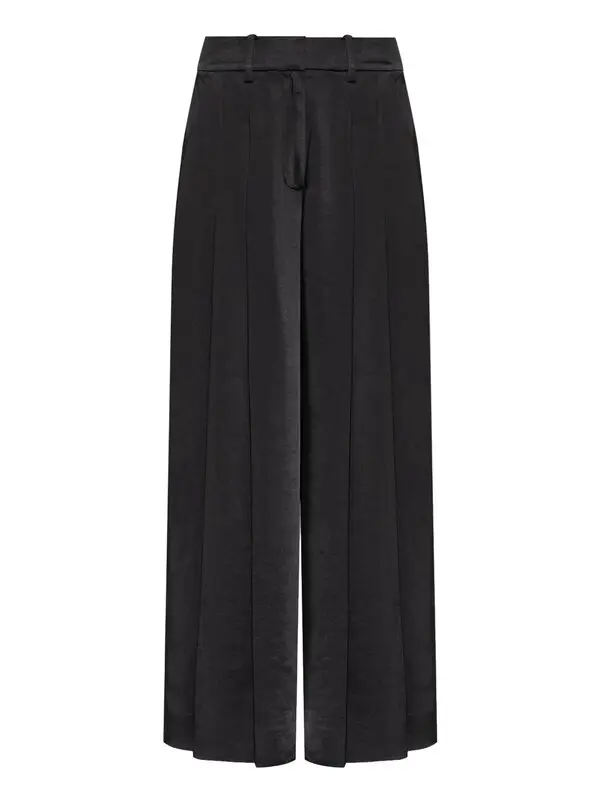 ALLSAINTS Palazzo Leg Trousers - Black