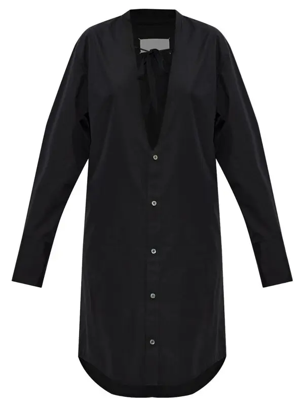 MAISON MARGIELA Shirt-style Dress - Black